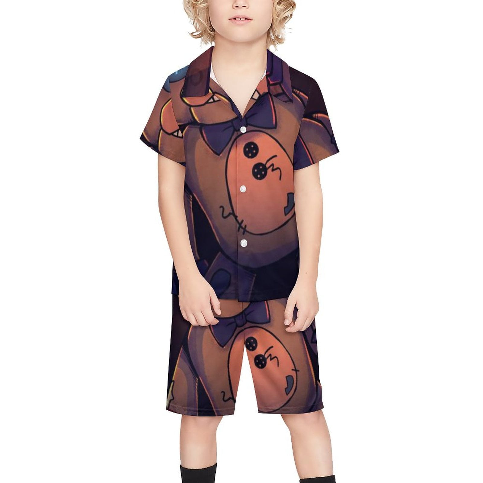 Five Nights at Freddy Swim Trunks Anime Cute for Boys Gift 11-12T Five ...
