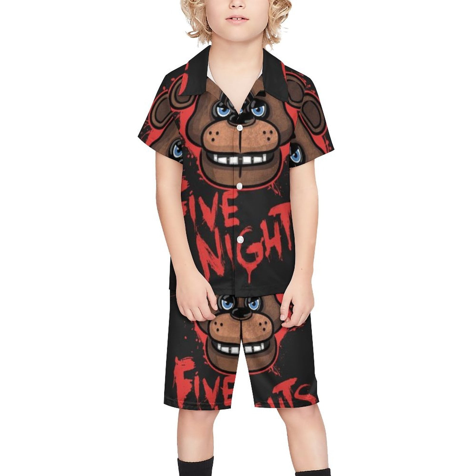Five Nights at Freddy Swim Trunks Anime Cute for Boys Gift 11-12T Five ...