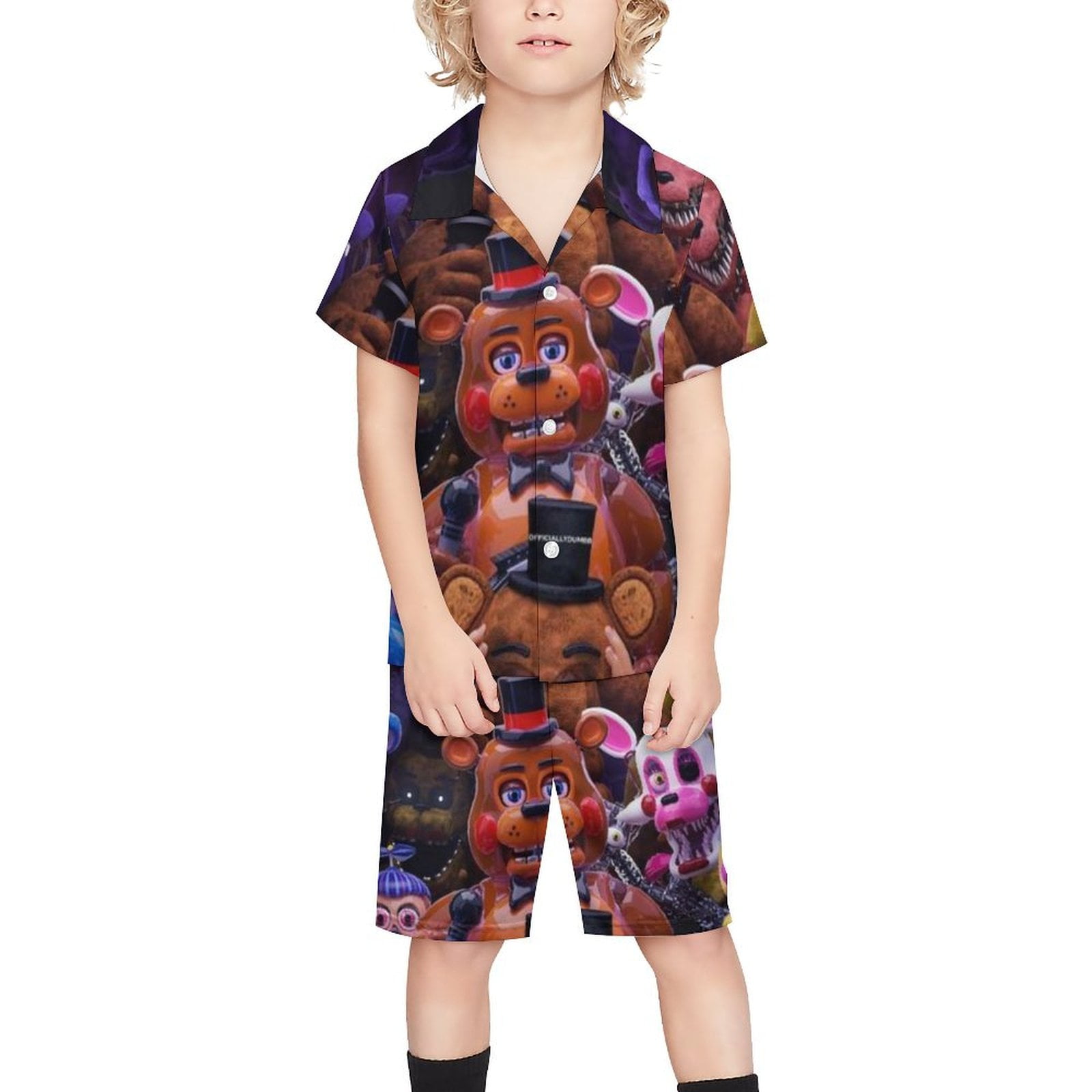 Five Nights at Freddy Swim Trunks Anime Cute for Boys Gift 13-14T Five ...