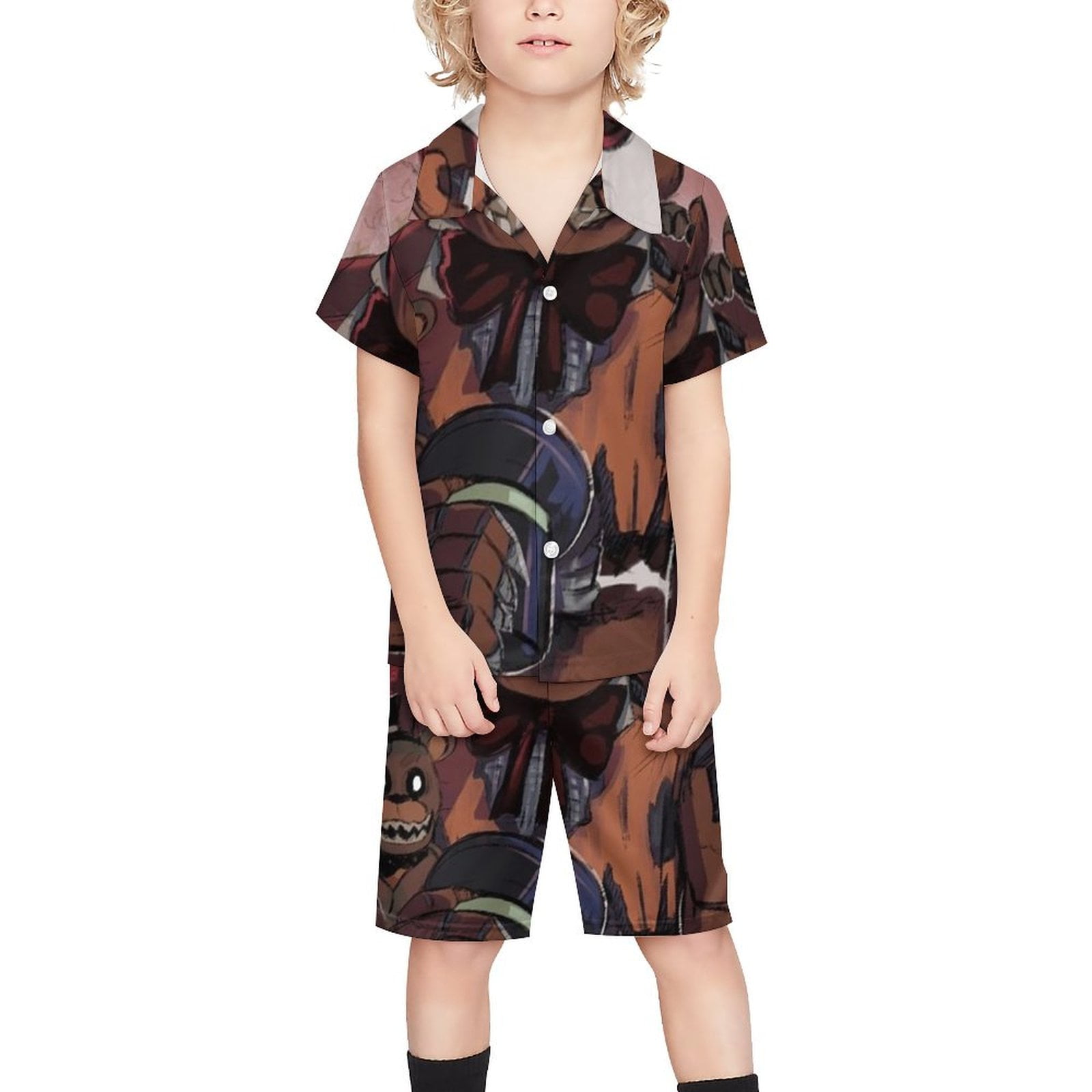 Five Nights at Freddy Swim Trunks Anime Cute for Boys Gift 13-14T Five ...