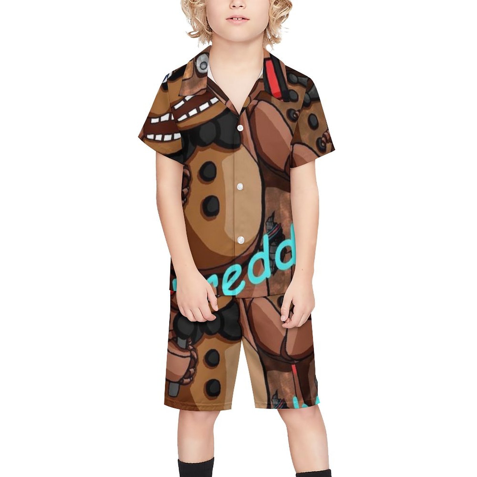 Five Nights at Freddy Swim Trunks Anime Cute for Boys Gift 7-8T Five ...