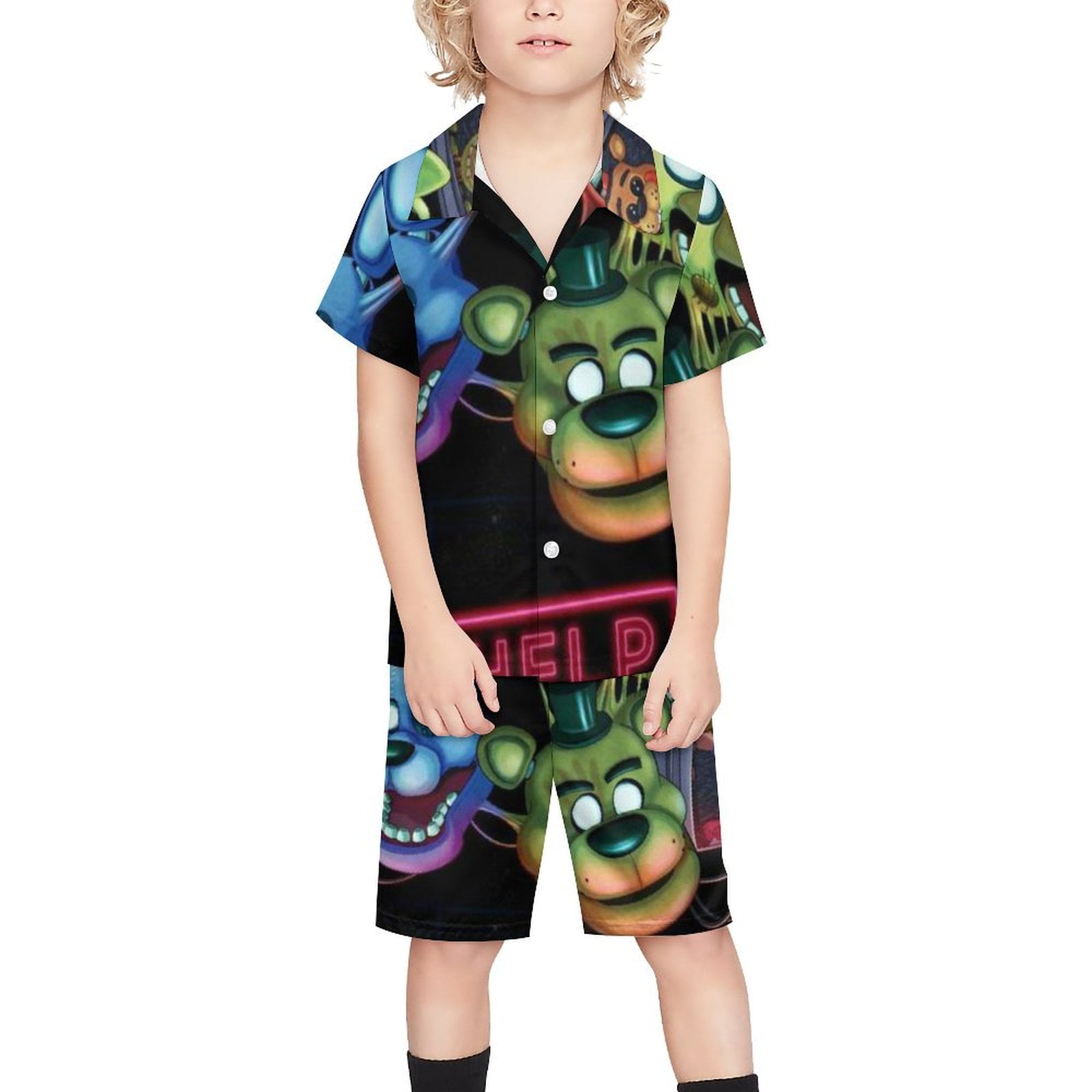 Five Nights at Freddy Swim Trunks Anime Cute for Boys Gift 7-8T Five ...