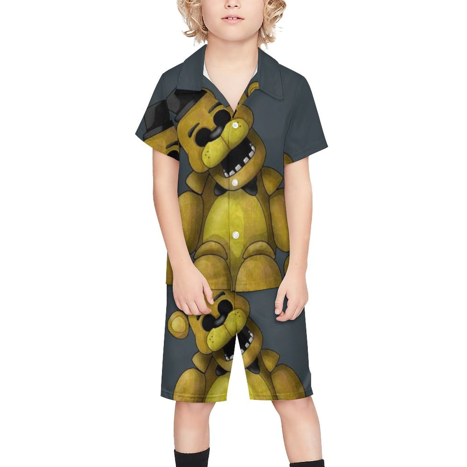 Five Nights at Freddy Swim Trunks Anime Cute for Boys Gift 7-8T Five ...