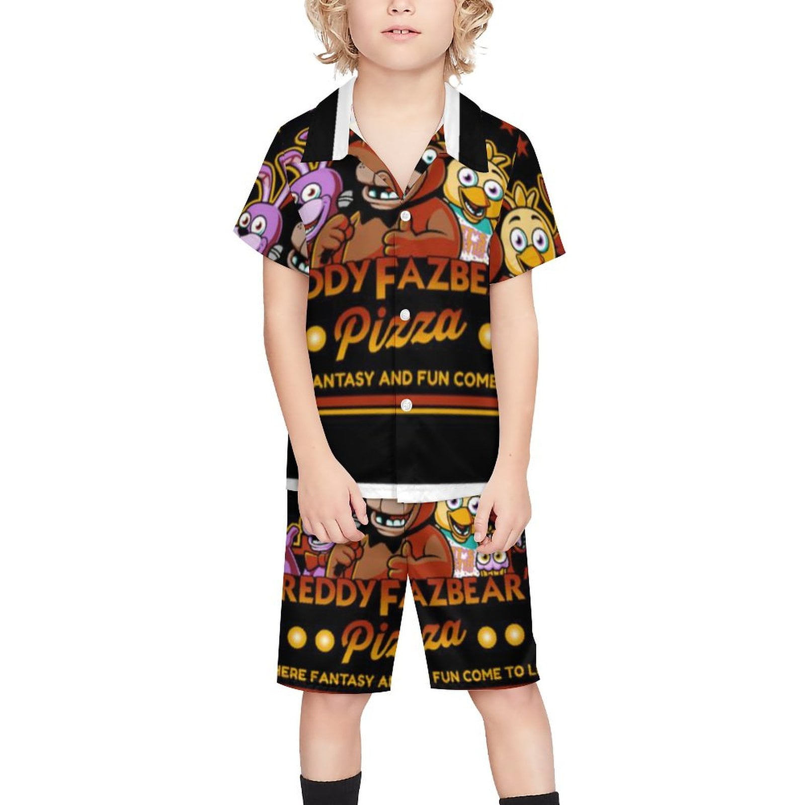 Five Nights at Freddy Swim Trunks Anime Cute for Boys Gift 9-10T Five ...