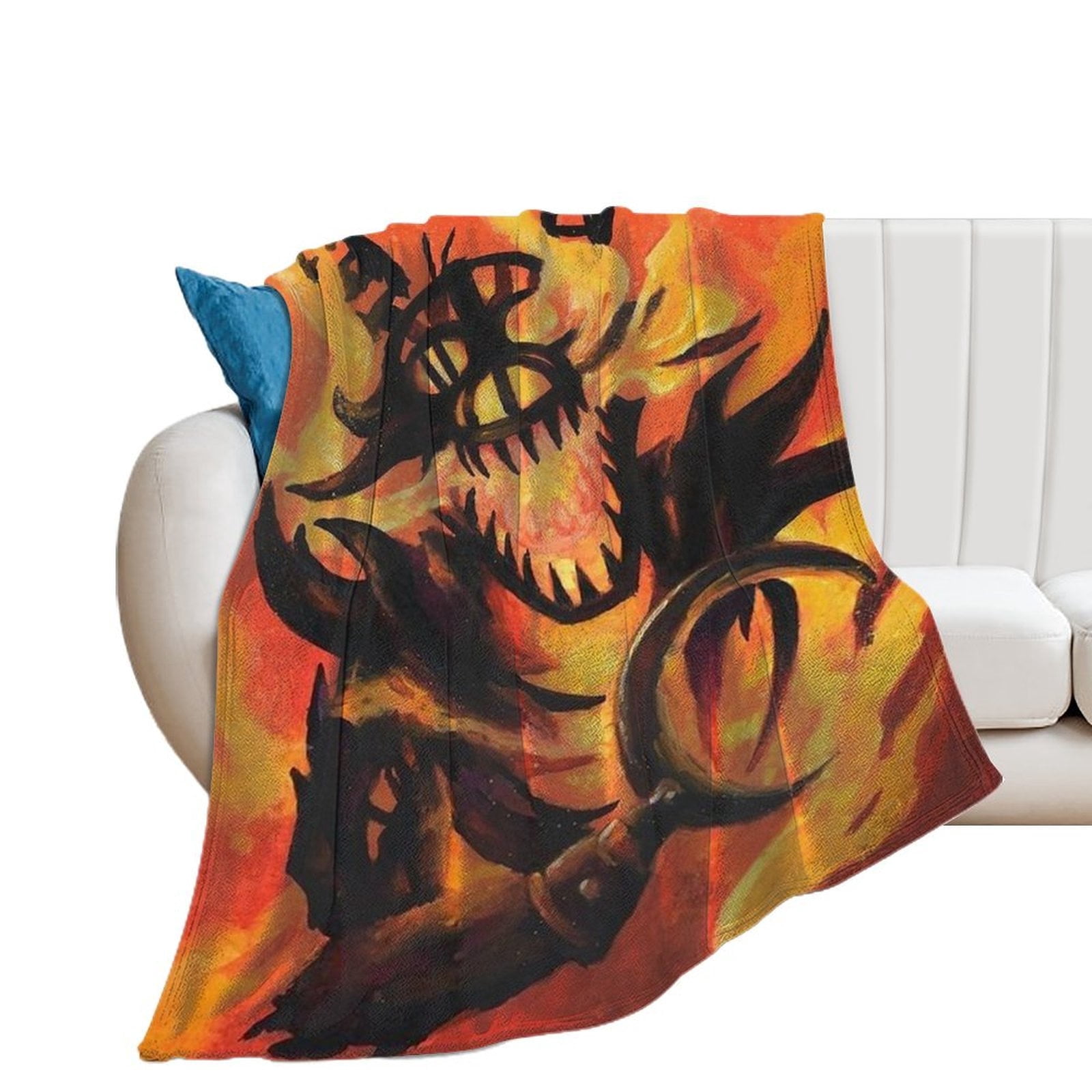 FNAF Throw Blanket Five Nights at Freddy Cute Flannel for Boys Girls ...