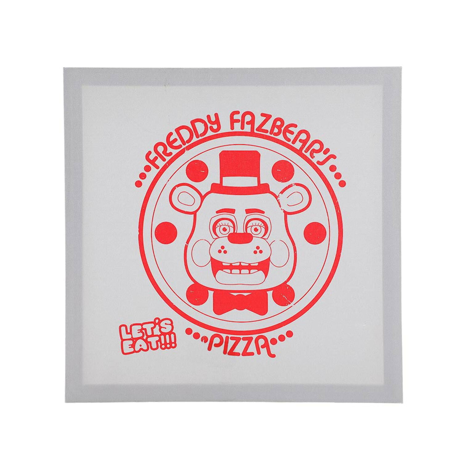 Five Nights At Freddy's Freddy Fazbear's Pizza Box 12" x 12" Wall Decor ...