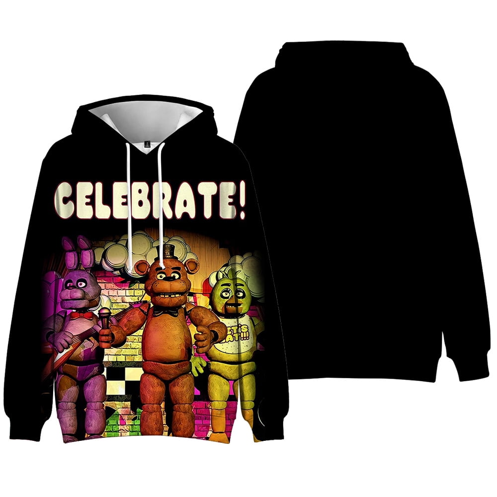 Five Nights at Freddy's 3D Merch Harajuku hoodie Women/Men Hoodie ...