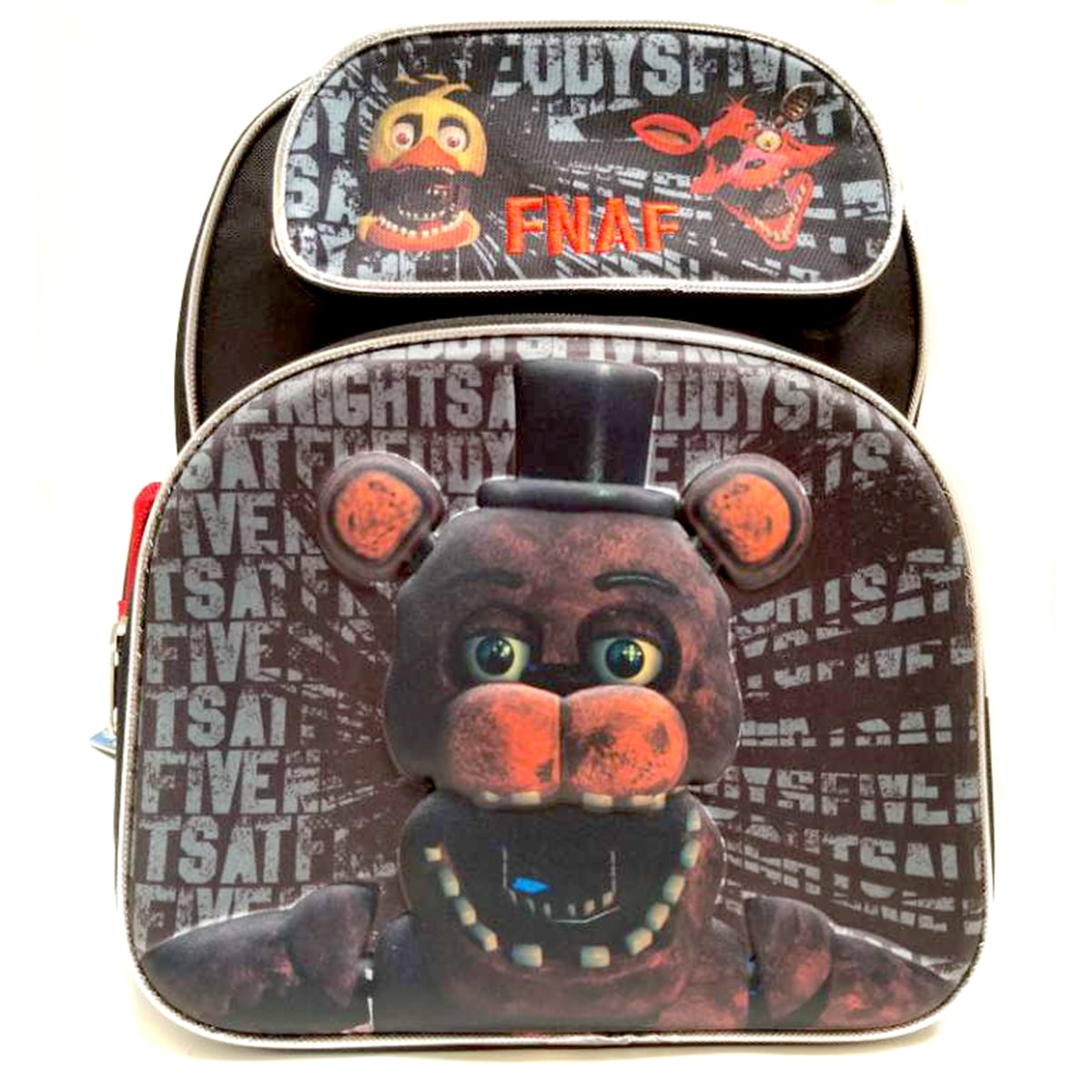 Five Nights at Freddy's 3D Toddler 12 Inch Backpack - Walmart.com