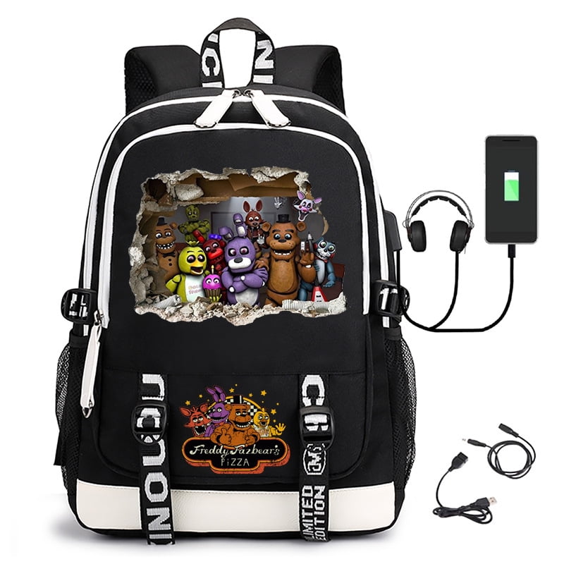 Five-Nights-at-Freddy's Anime Backpack For Women Men, Fashion Daypack ...
