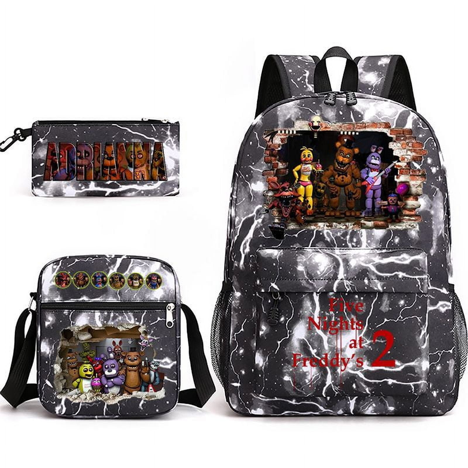 Five-Nights-at-Freddy's Anime Backpack Set 3 Pieces with Shoulder Bag ...