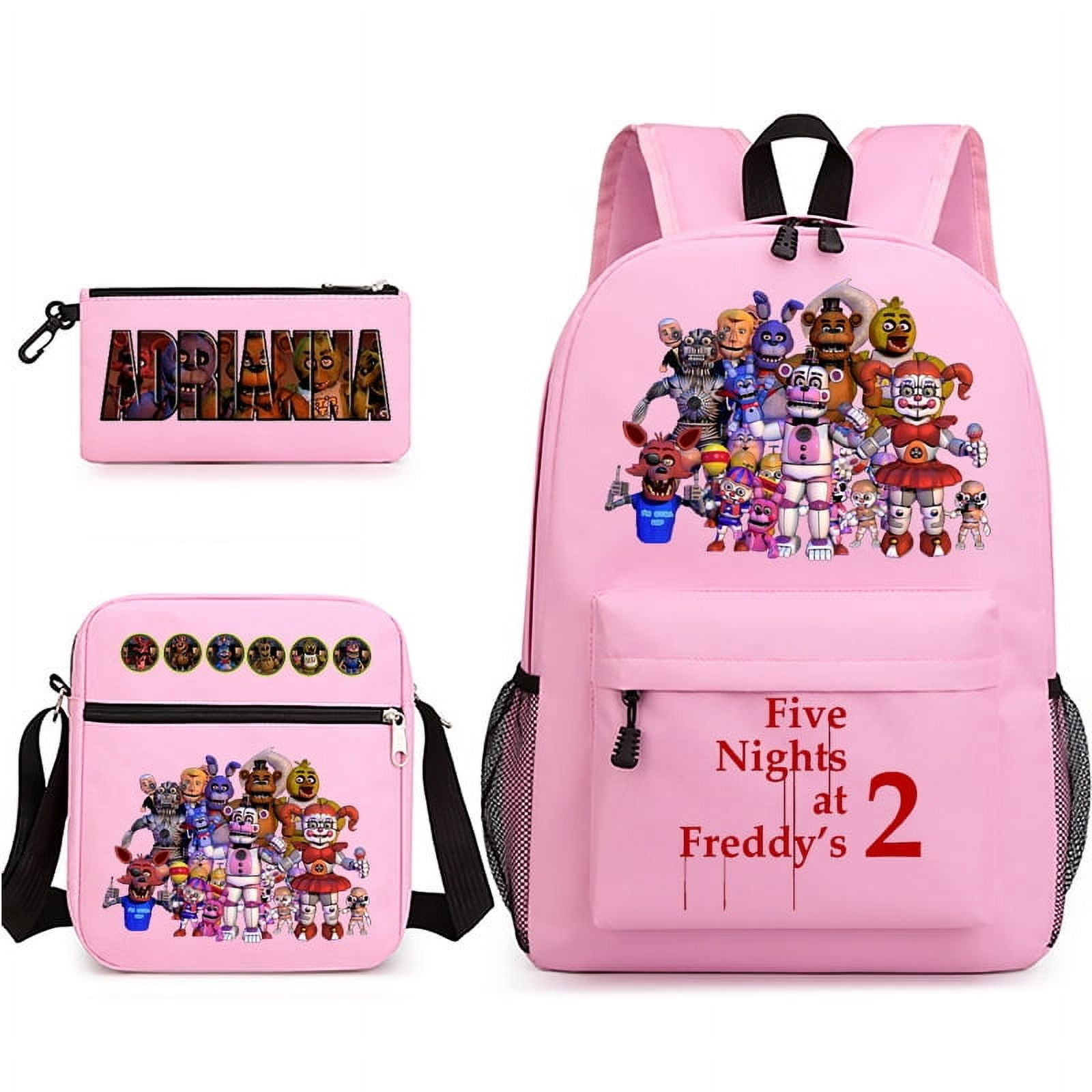 Five-Nights-at-Freddy's Anime Travel Backpack for Teens/Womens/Mens ...