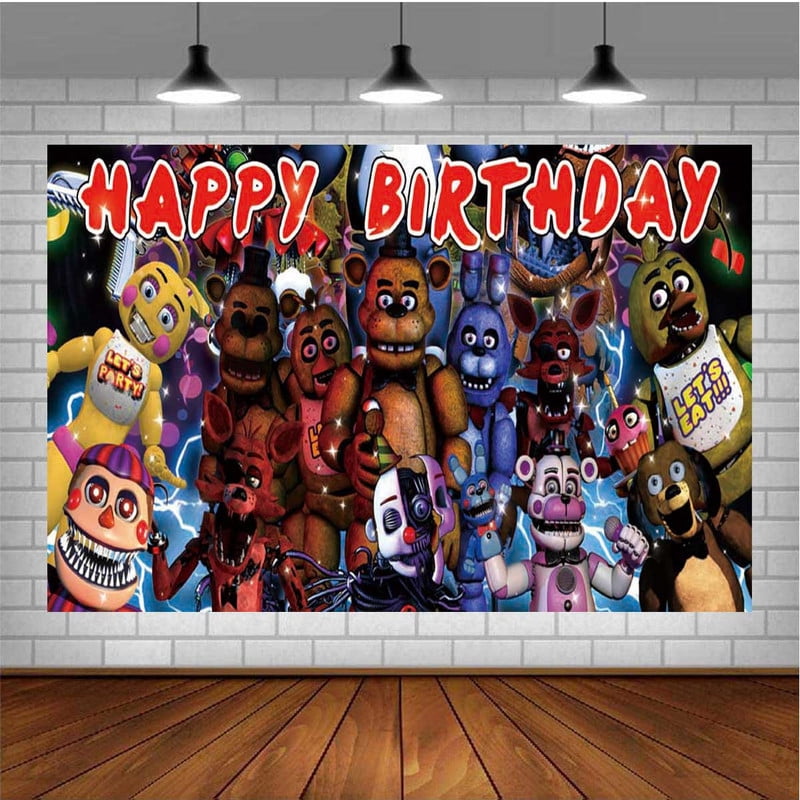 Five Nights at Freddy's Background Wall Decor Taspestry Post Banner ...
