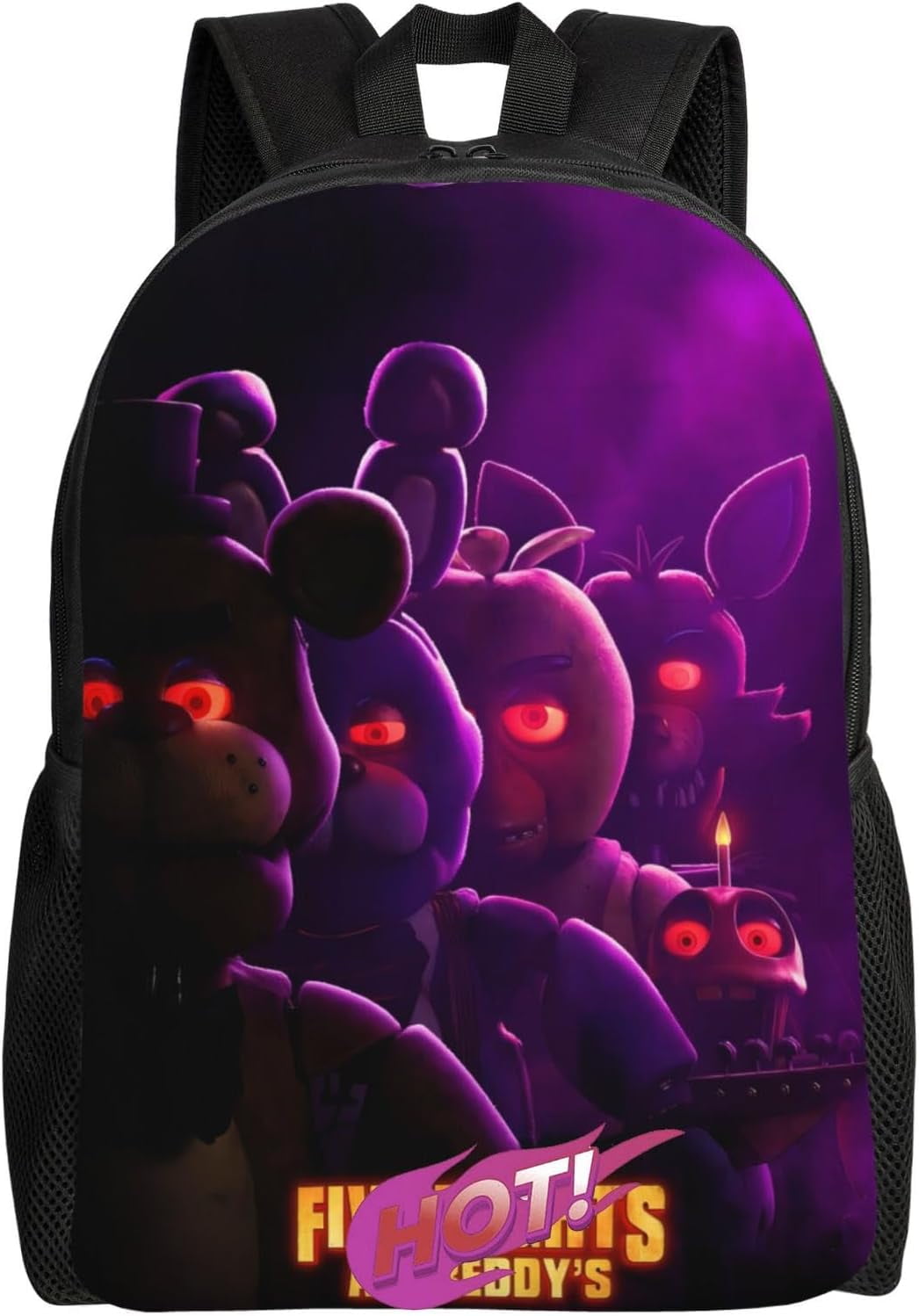 Five Nights at Freddy's Backpack FNAF Cartoon Backpack Unisex Pupils ...