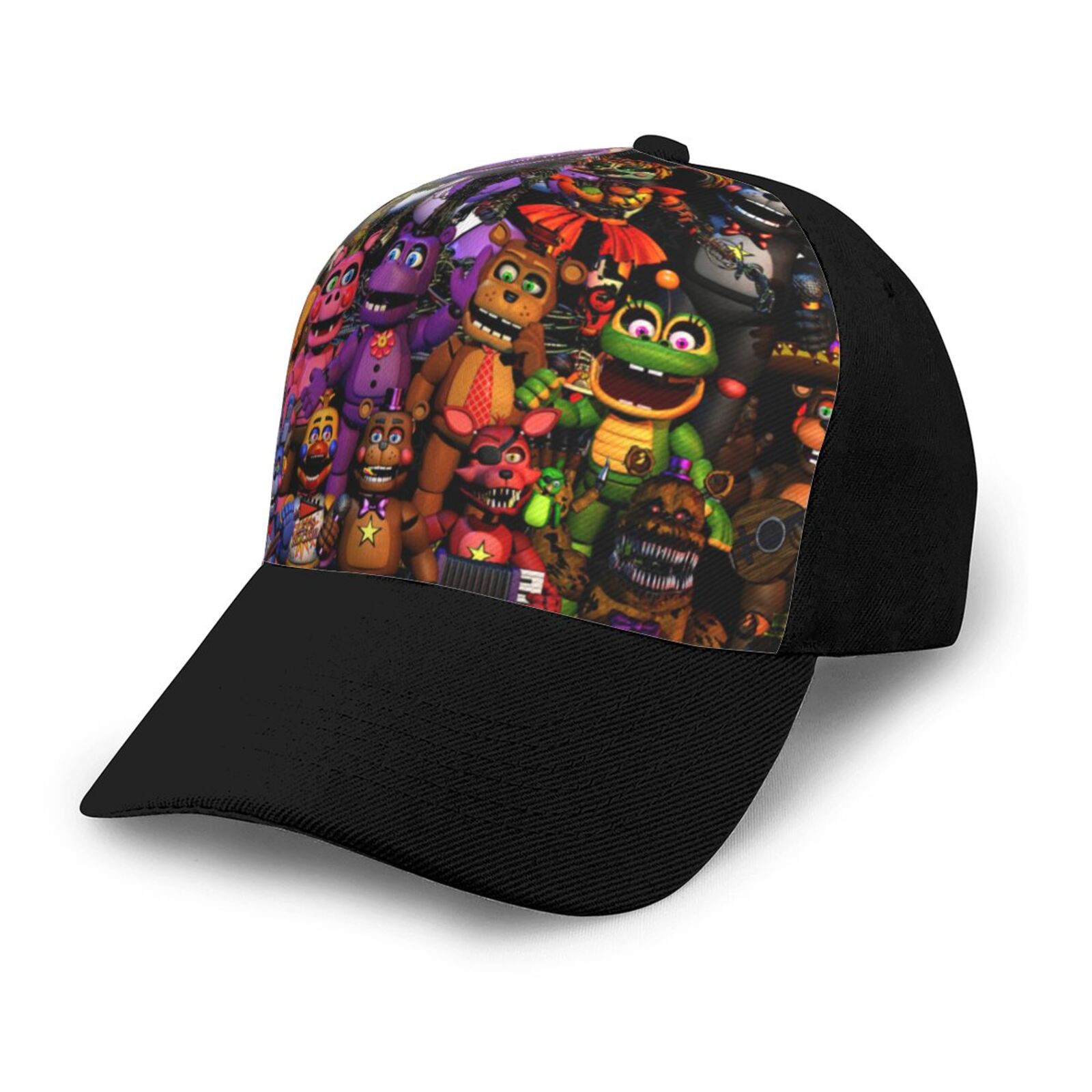 Five Nights at Freddy's Baseball Cap Golf Dad Hat Adjustable Low ...