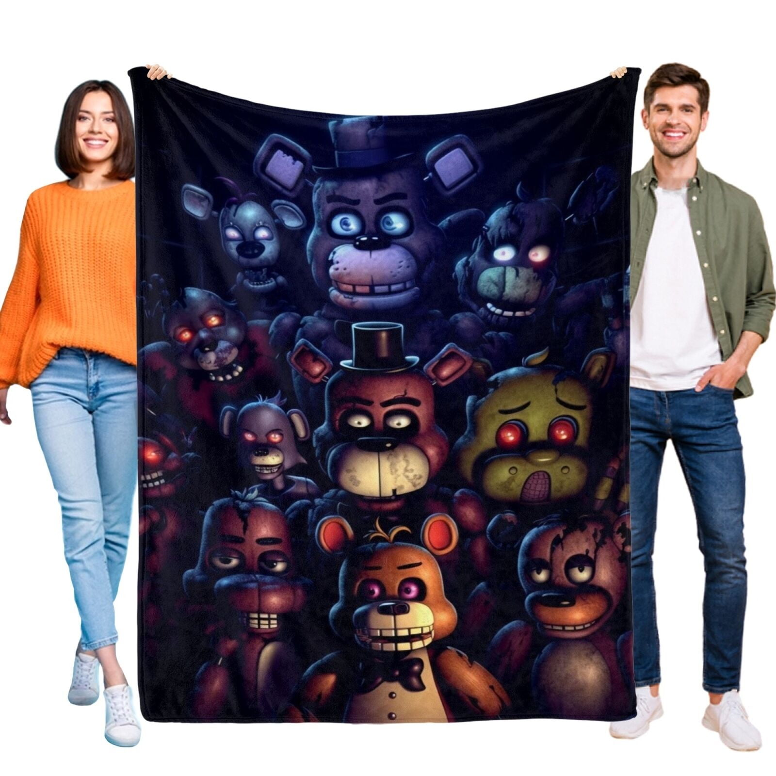 Five Nights at Freddy's Blanket Soft Bed Sofa Couch Throw Kids Birthday Gift - Walmart.com