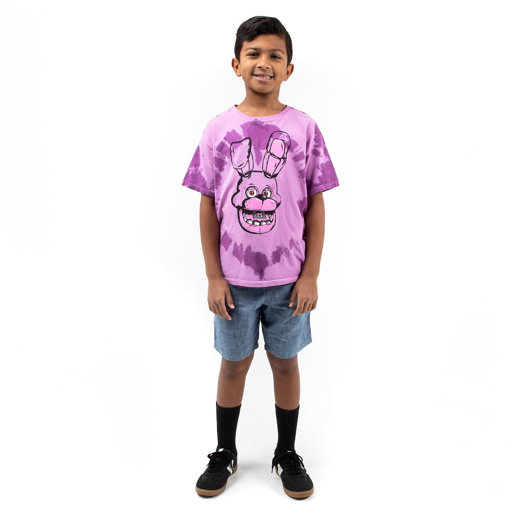Five Nights at Freddy's Bonnie the Bunny Tie Dye Youth Boy's Short ...