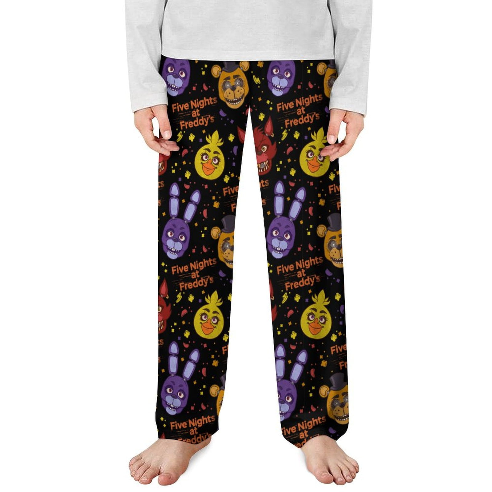 Five Nights at Freddy's Boys Cartoon Straight Pajama Pants 150CM - Walmart.com