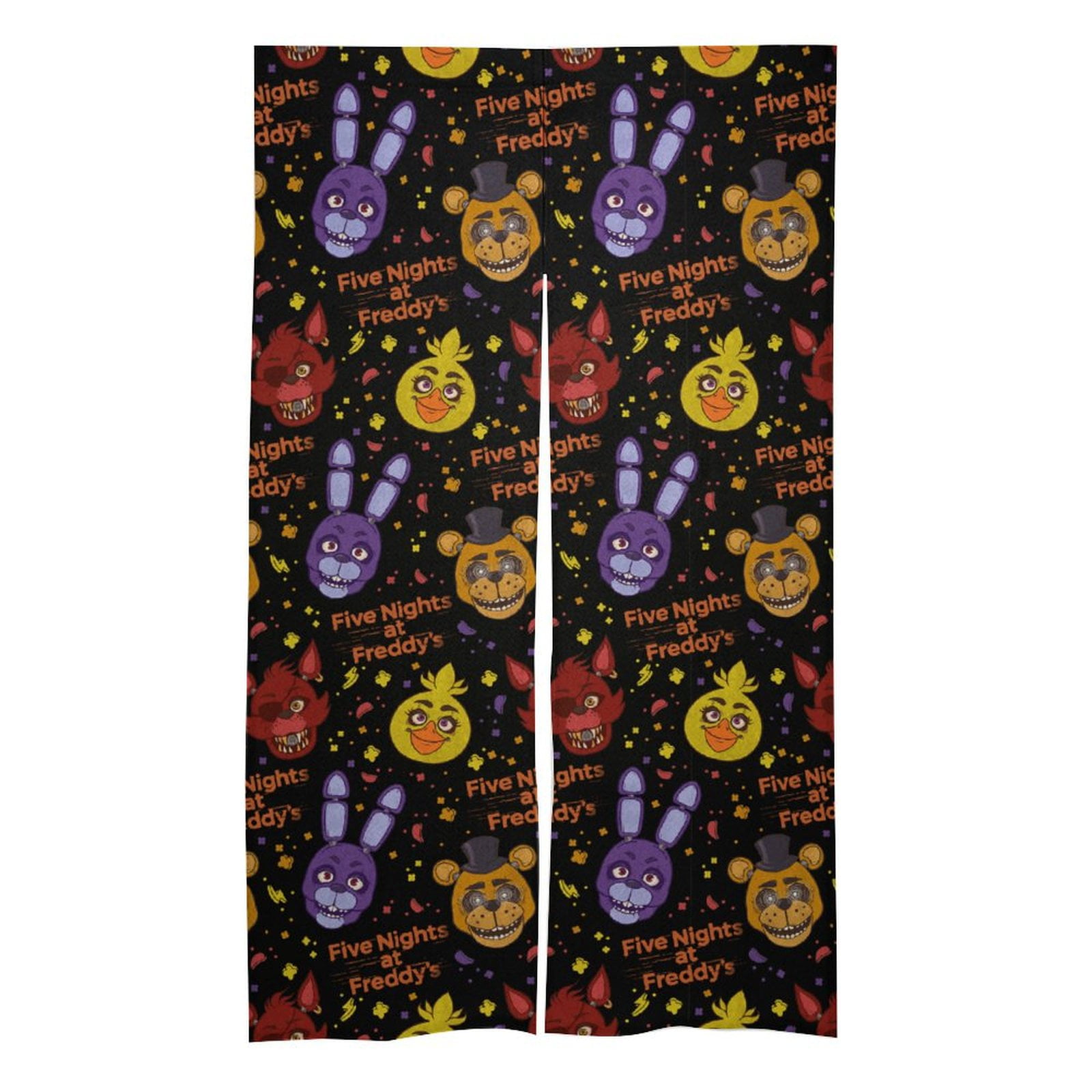 Five Nights at Freddy's Cartoon children's door curtain partition ...
