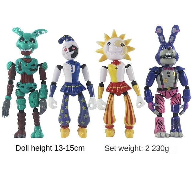 Five Nights at Freddy's Collectible Action Figures-Safe PVC Toy ...