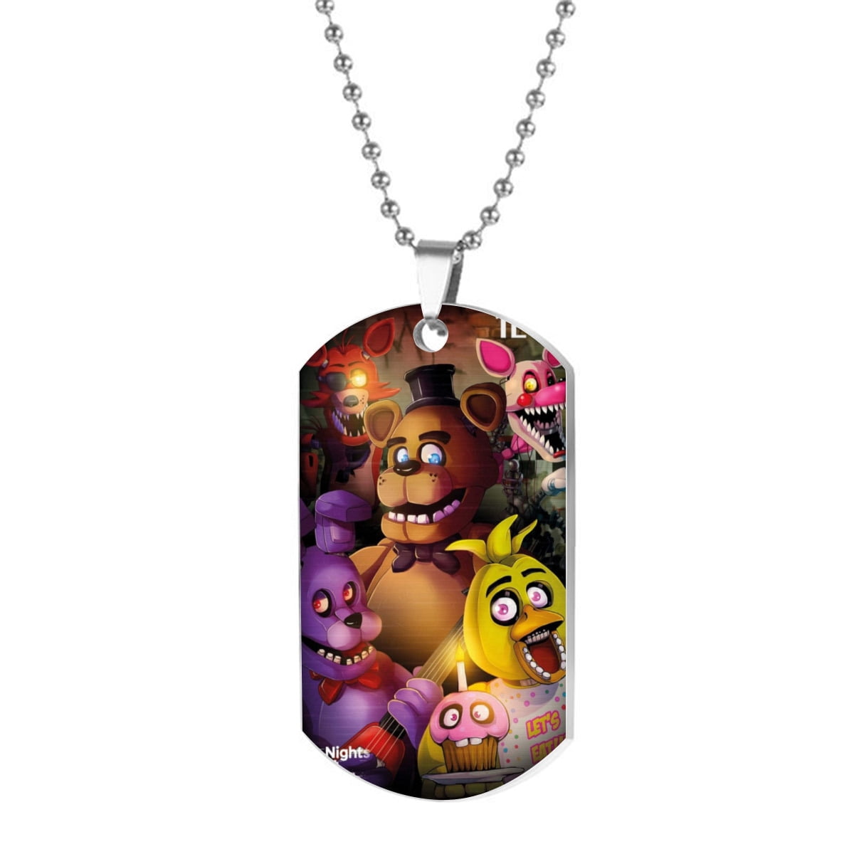 Five Nights at Freddy's Dog Tag Necklace Pendant Personalized Stainless ...