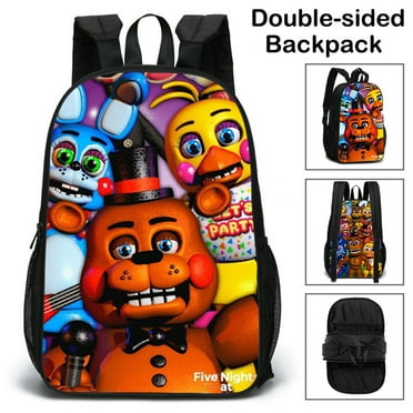 Five Nights At Freddy's Characters Backpack, FNAF Chica Foxy Bonnie ...