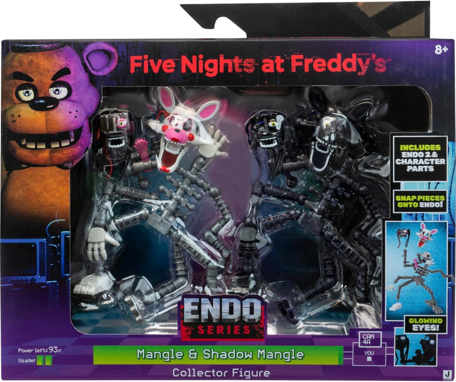 Five Nights at Freddy's Endo Series Mangle & Shadow Mangle Action ...