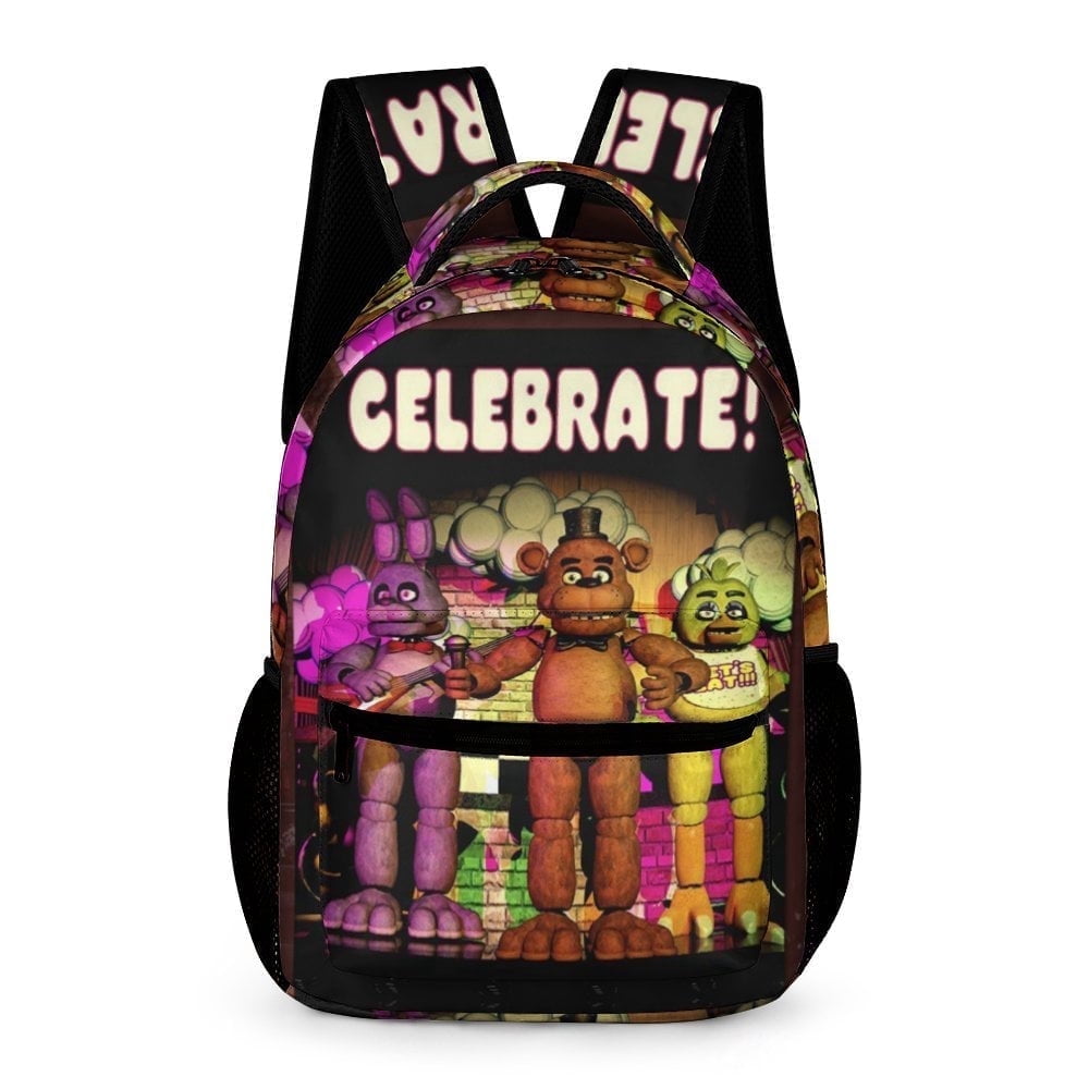 Five Nights at Freddy's FNAF Backpack Rucksack Lightweight Prints ...