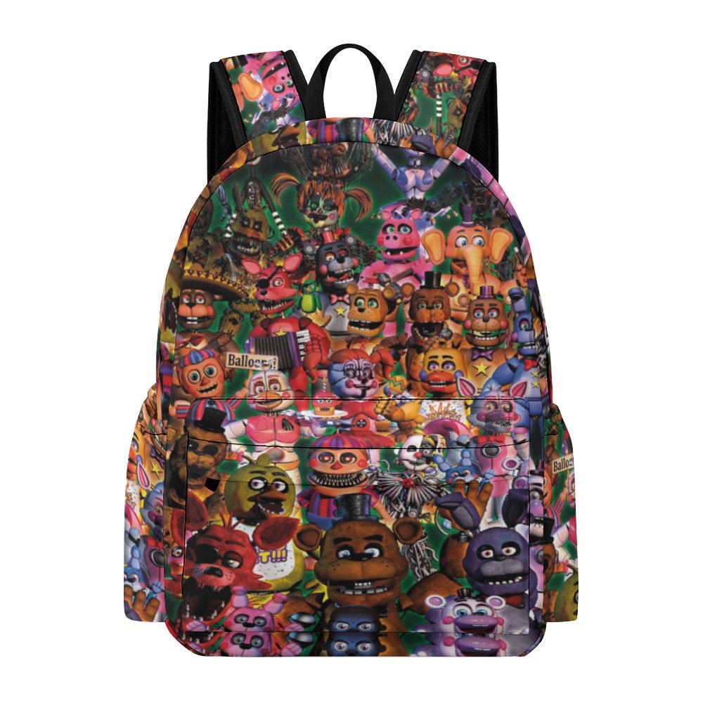 Five Nights at Freddy's FNAF Cute Backpack Schoolbag Student Bookbag ...