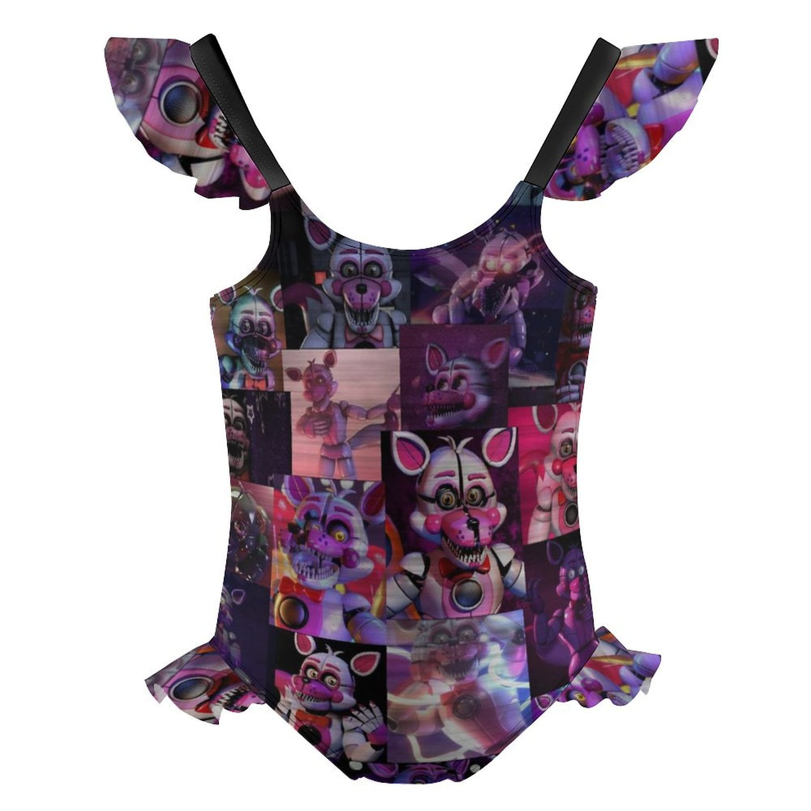 Five Nights at Freddy's FNAF Girls Swimsuit Ruffle One-piece Beachwear ...