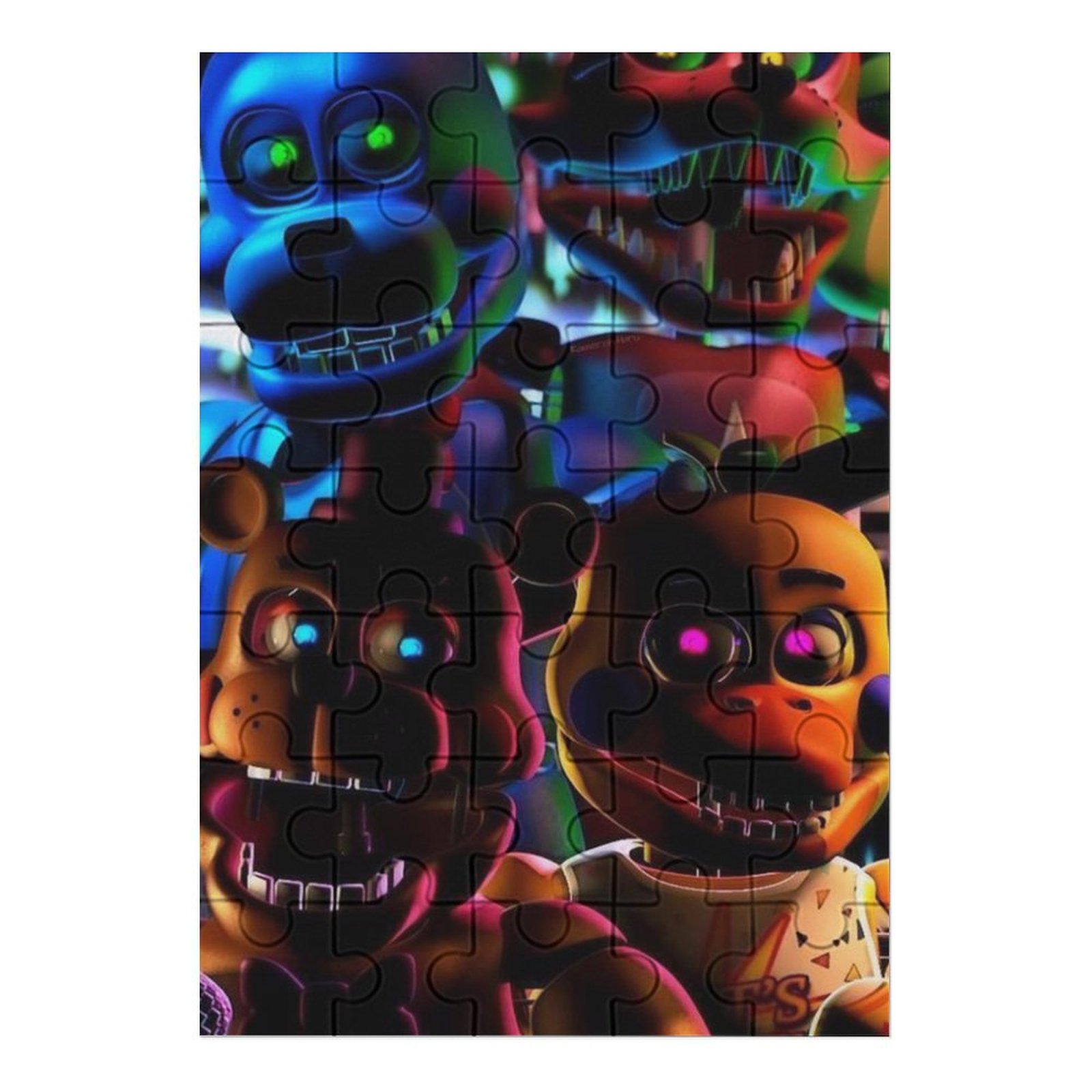 Five Nights at Freddy's FNAF Jigsaw Puzzle, Wood Puzzles Adult, 35 PCS Jigsaw Puzzle Perfect for ...