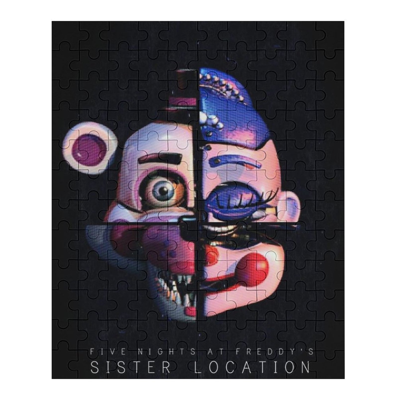 Five Nights at Freddy's FNAF Jigsaw Puzzle, Wood Puzzles Adult, 70 PCS ...