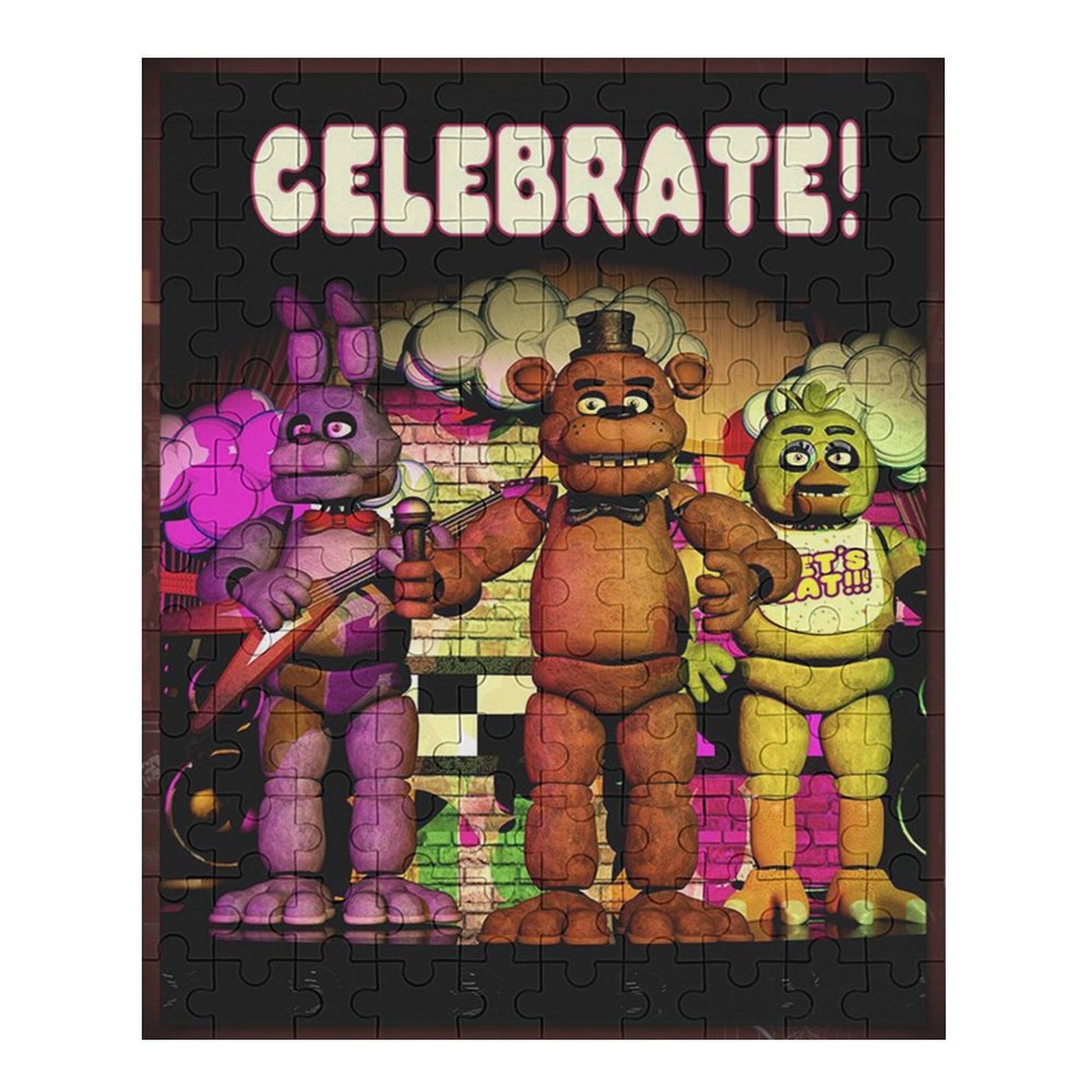Five Nights at Freddy's FNAF Jigsaw Puzzle, Wood Puzzles Adult, 70 PCS Jigsaw Puzzle Perfect for ...