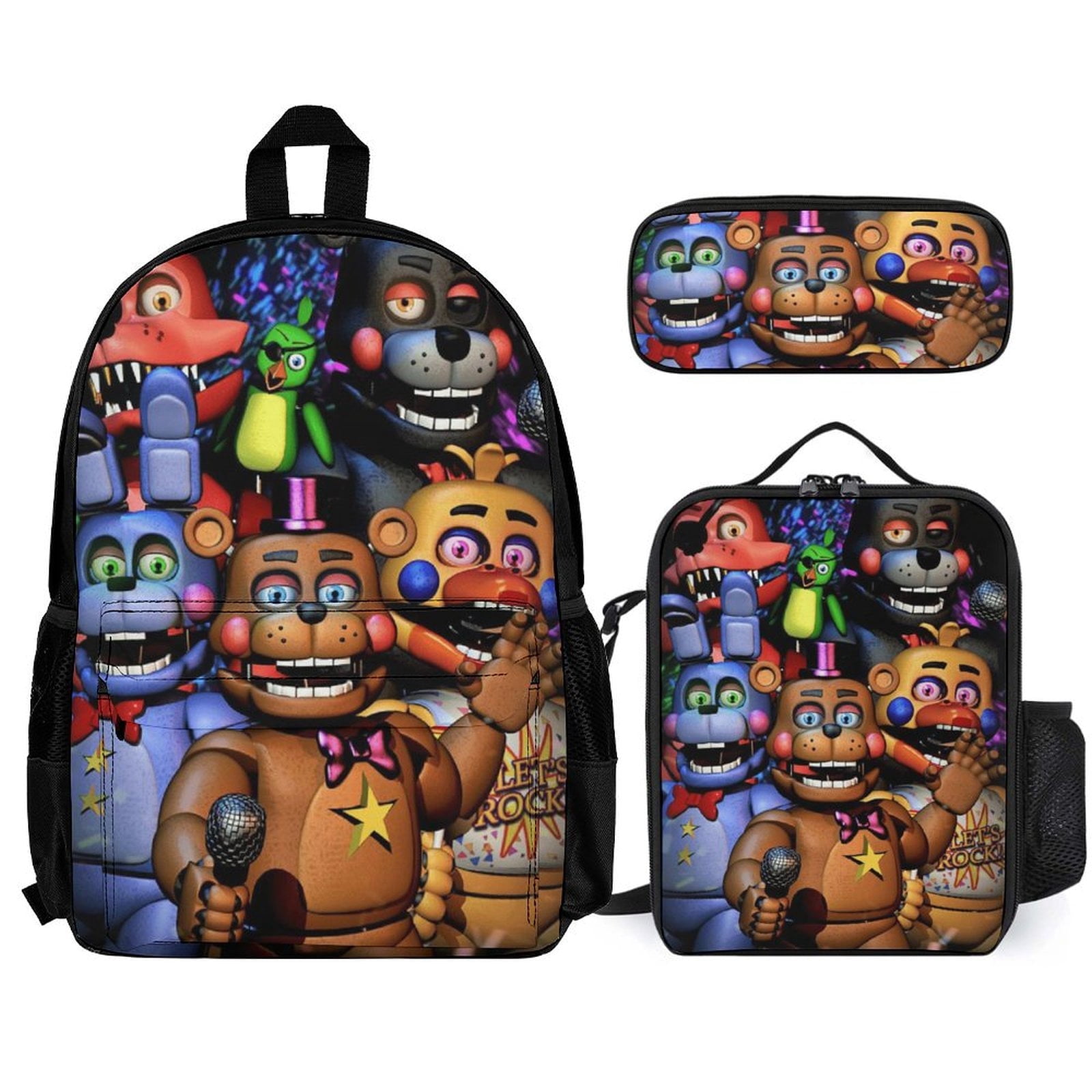 Five Nights at Freddy's FNAF Laptop Backpack Durable University ...