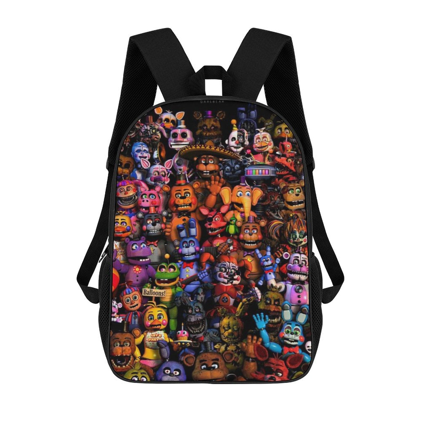 Five Nights at Freddy's FNAF Printed Backpack 17 Inch Shoulder Backpack ...