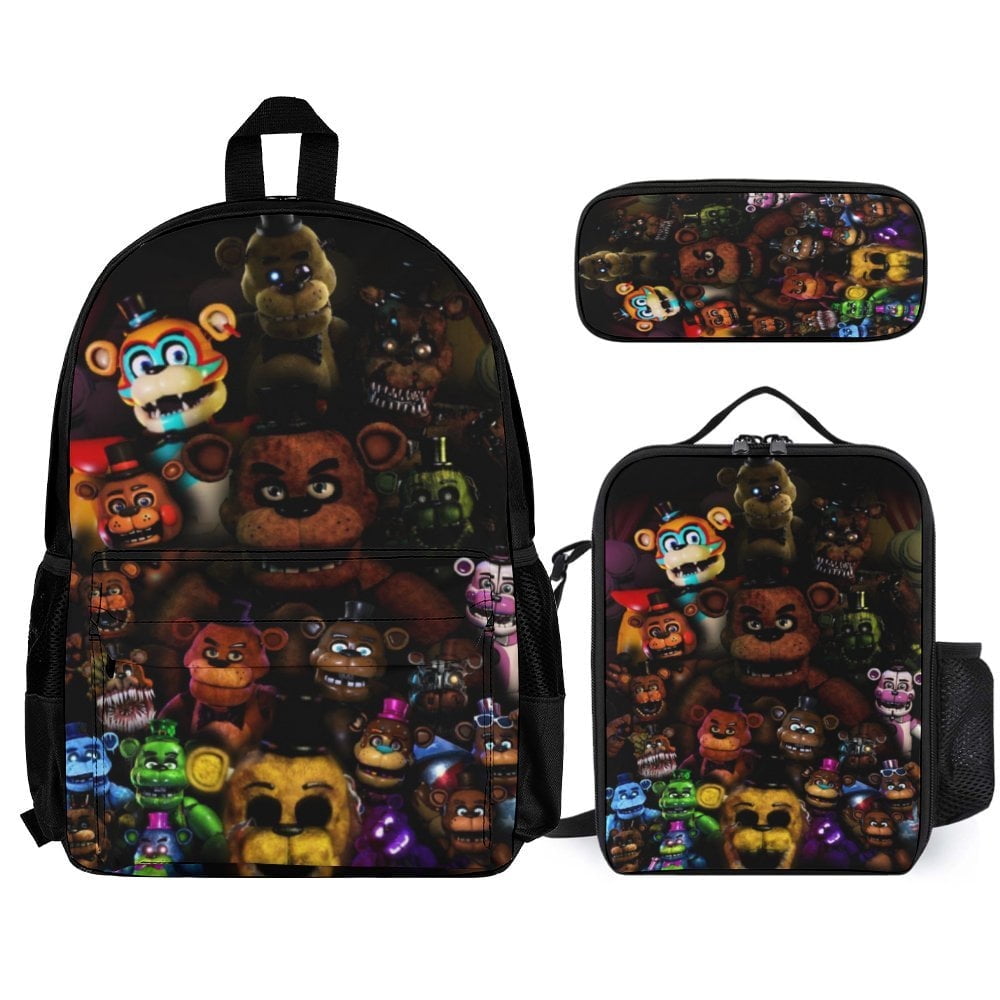 Five Nights at Freddy's FNAF Travel Laptop Backpack Casual Backpack ...