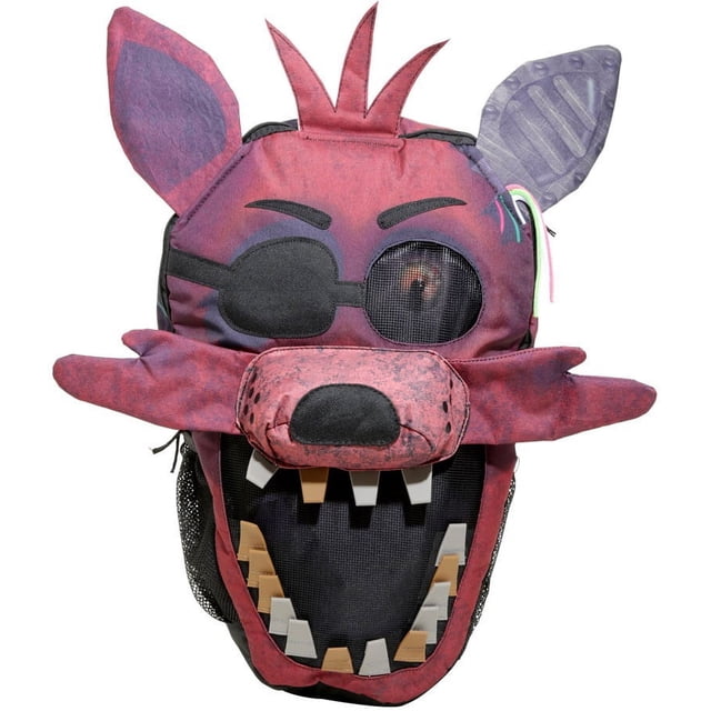 Bioworld Unisex Freddy's Foxy Face Backpack, Purple - Walmart.com