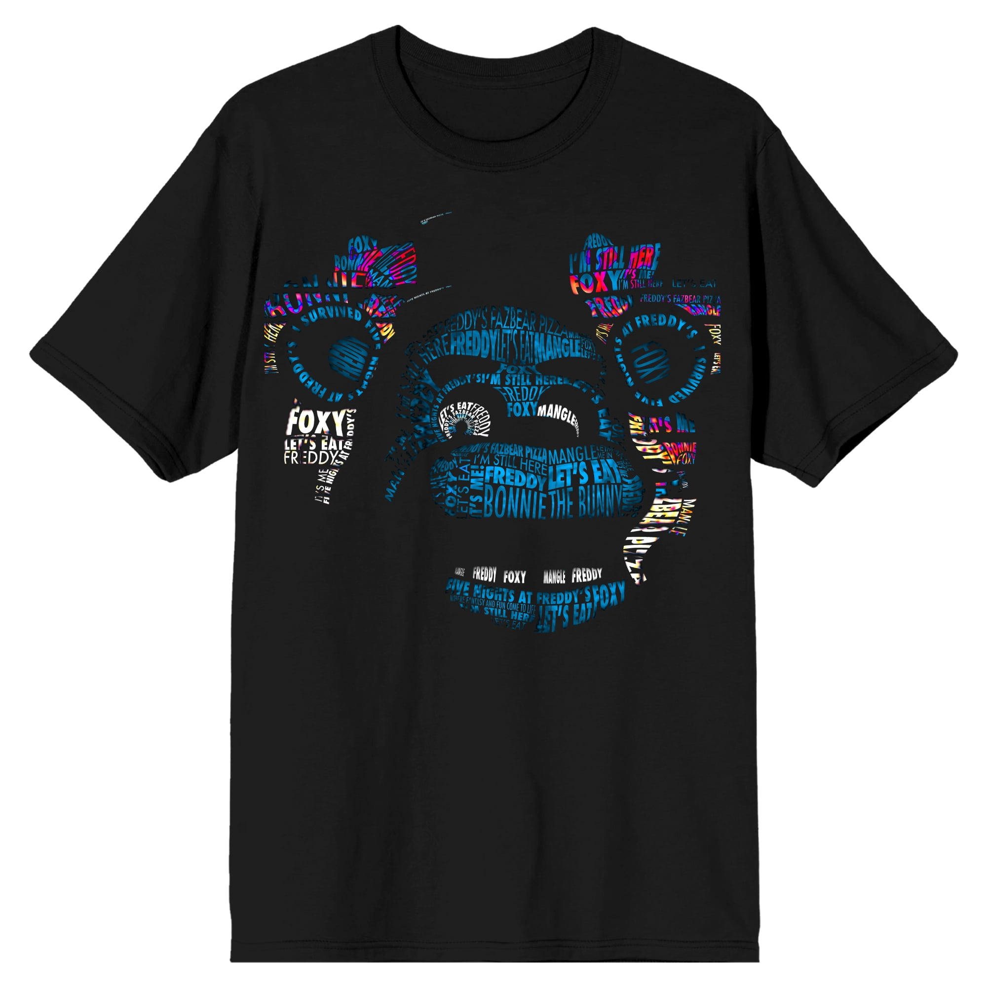 Five Nights at Freddy's Merchandise: Freddy Fazbear Blue Shadow Graphic ...