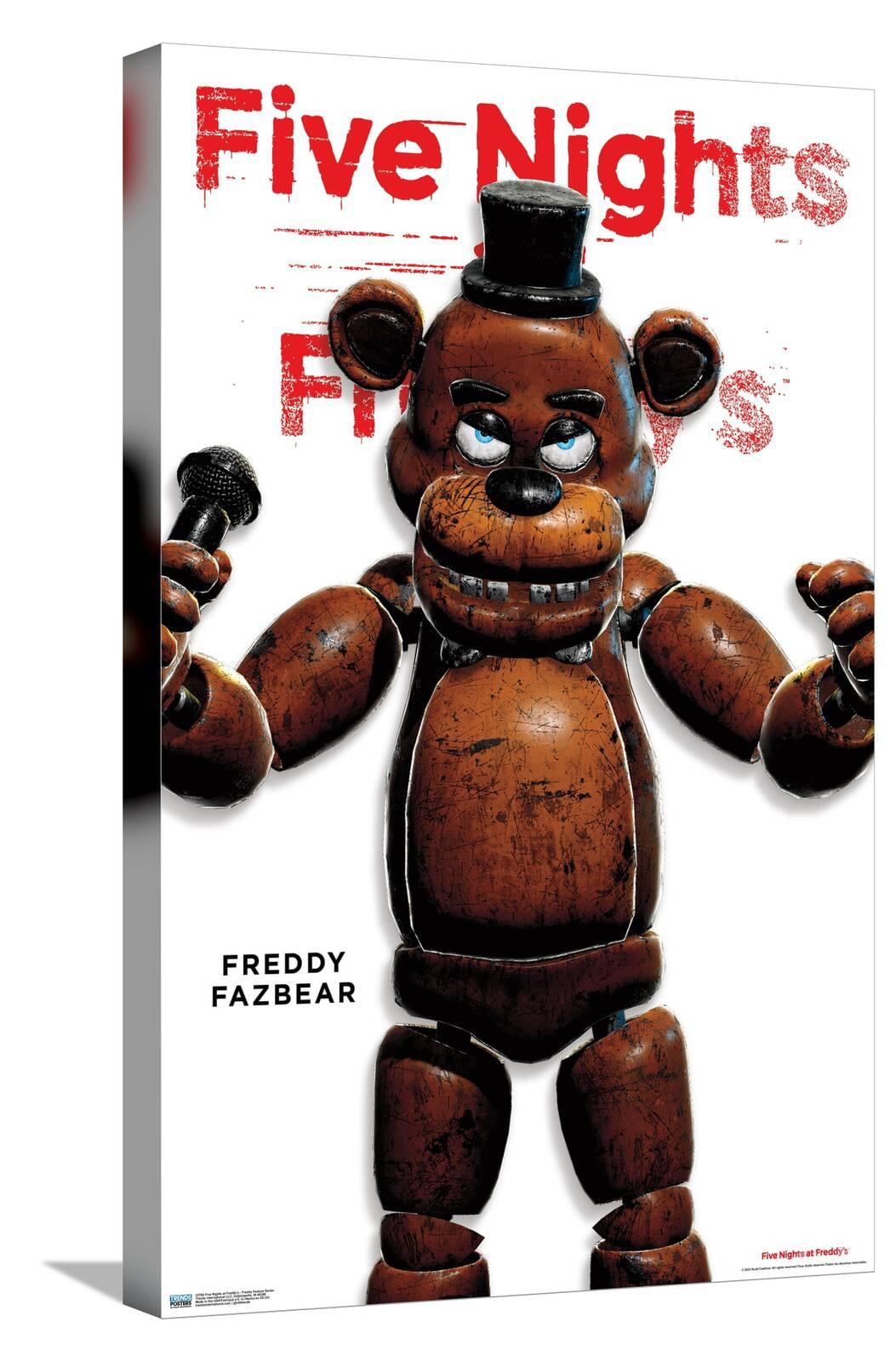 Five Nights at Freddy's - Freddy Feature Series Canvas Wall Poster, 14. ...