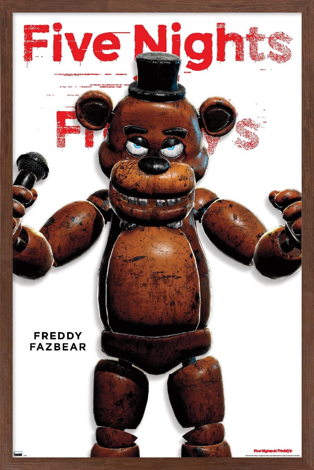 Five Nights at Freddy's - Freddy Feature Series Wall Poster, 22.375" x ...