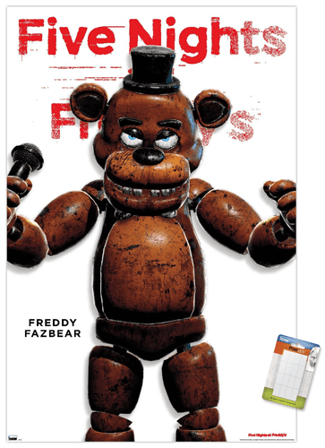 Five Nights at Freddy's - Freddy Feature Series Wall Poster, 22.375" x ...