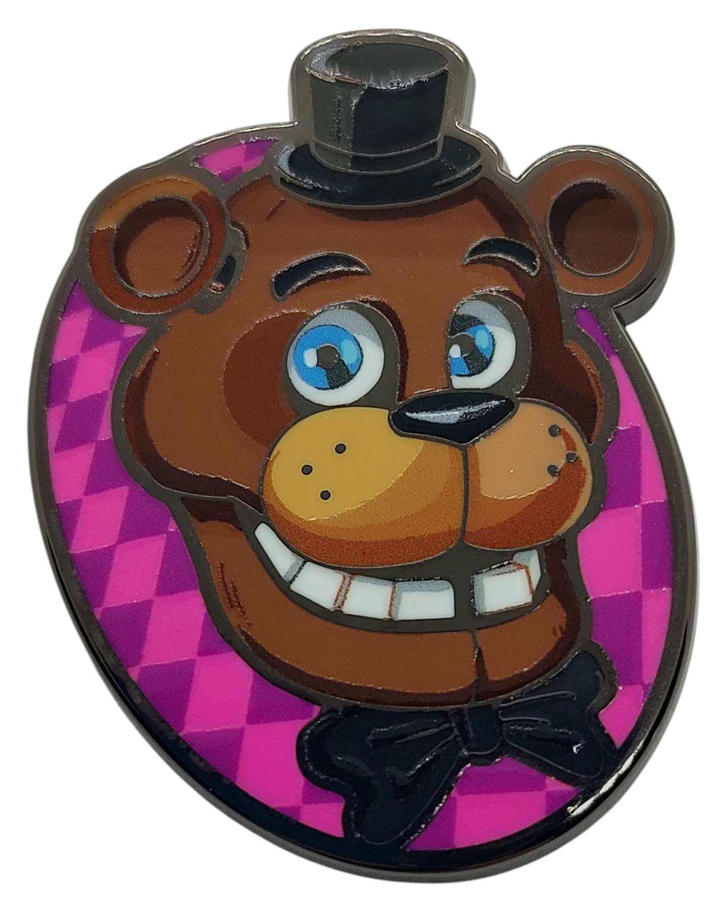 Five Nights at Freddy's Freddy Metal Pin (No Packaging) - Walmart.com