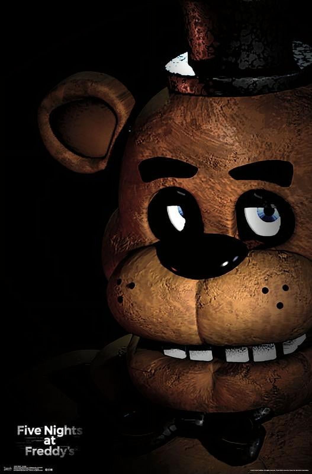 Five Nights at Freddy's - Freddy Wall Poster, 22.375" x 34" - Walmart.com