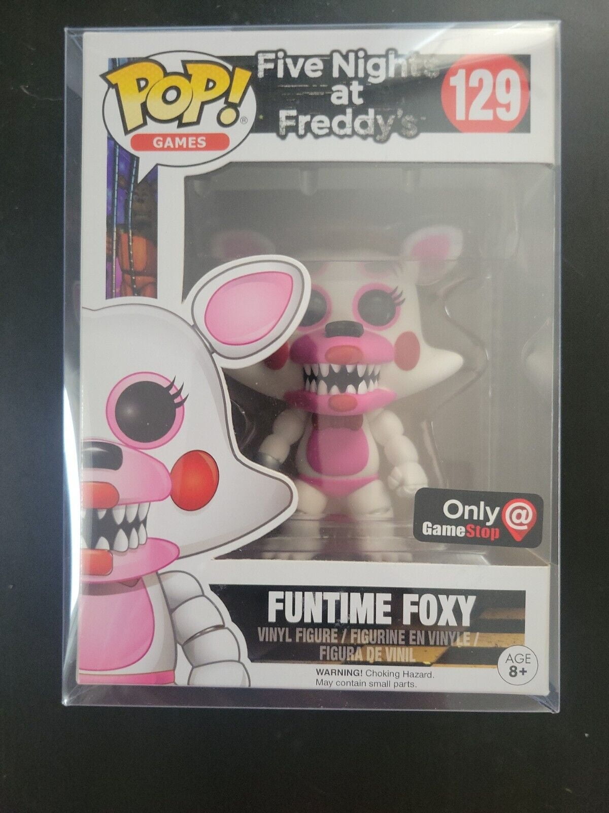 Five Nights at Freddy's Funko POP! Games Funtime Foxy #129 Vinyl Figure ...
