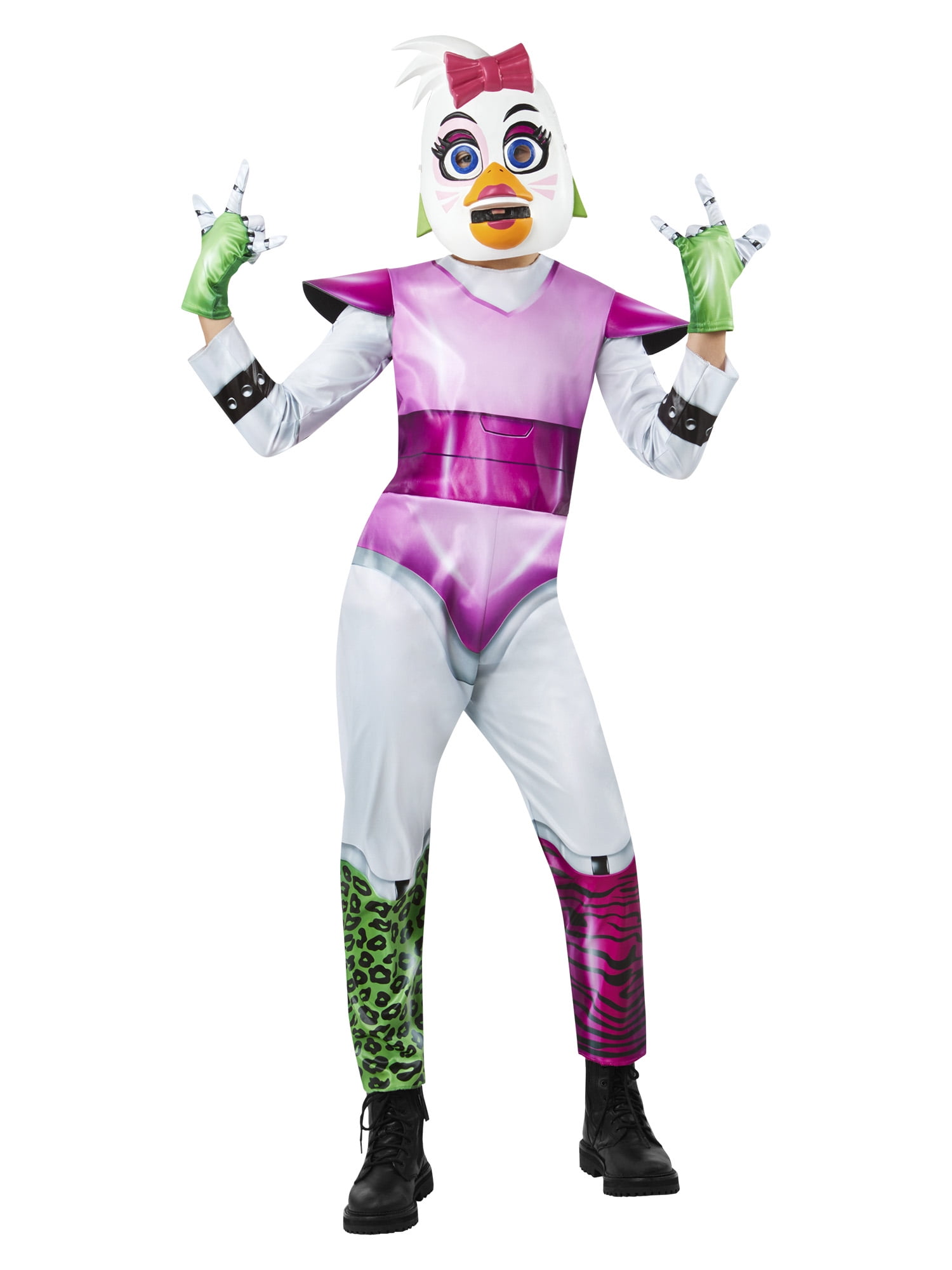 Rubies Five Nights at Freddy's: Glamrock Chica Costume for Kids from Security Breach, XL ...