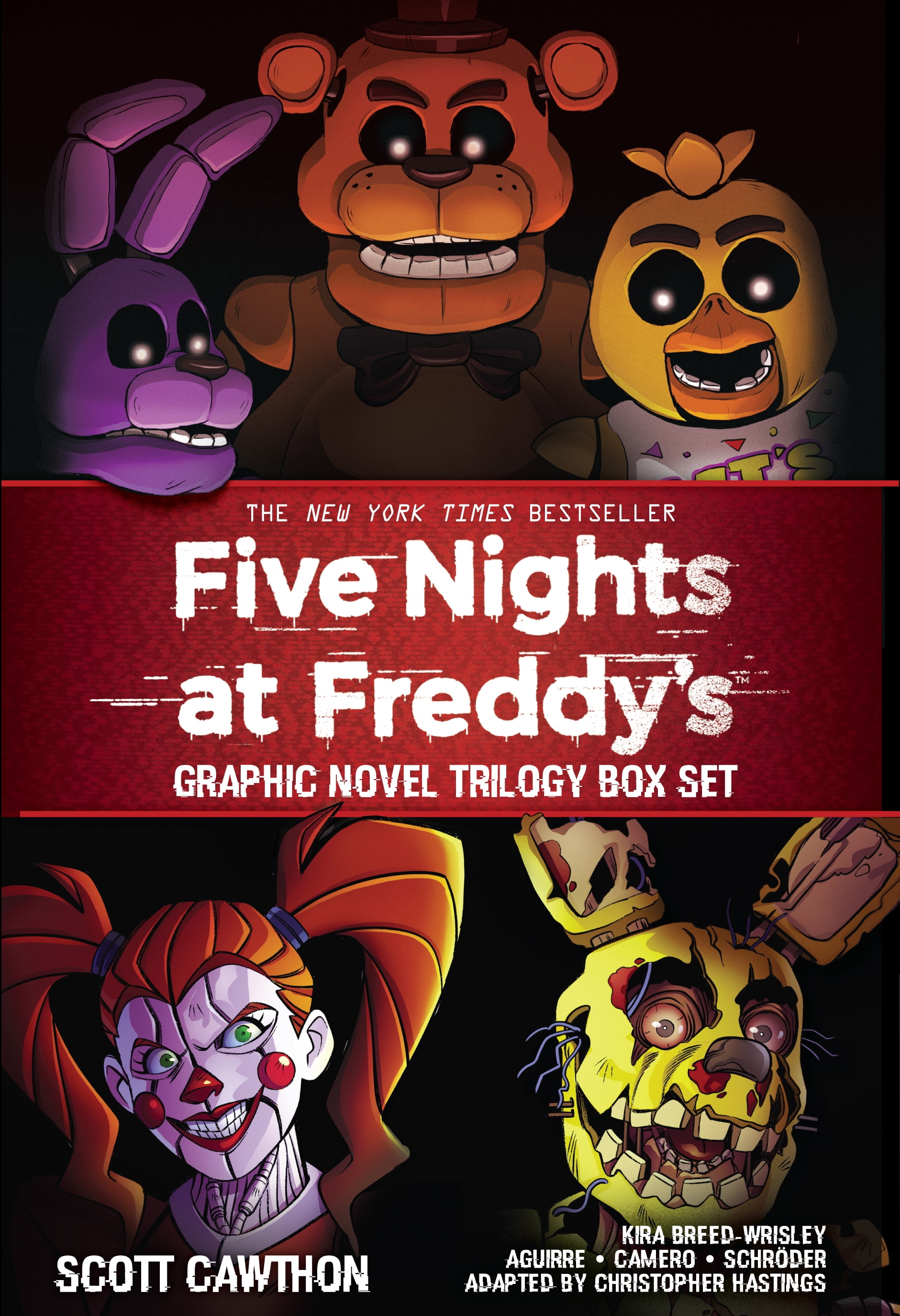 FNAF Book Series Collections: Five Nights at Freddy's Graphic Novel ...
