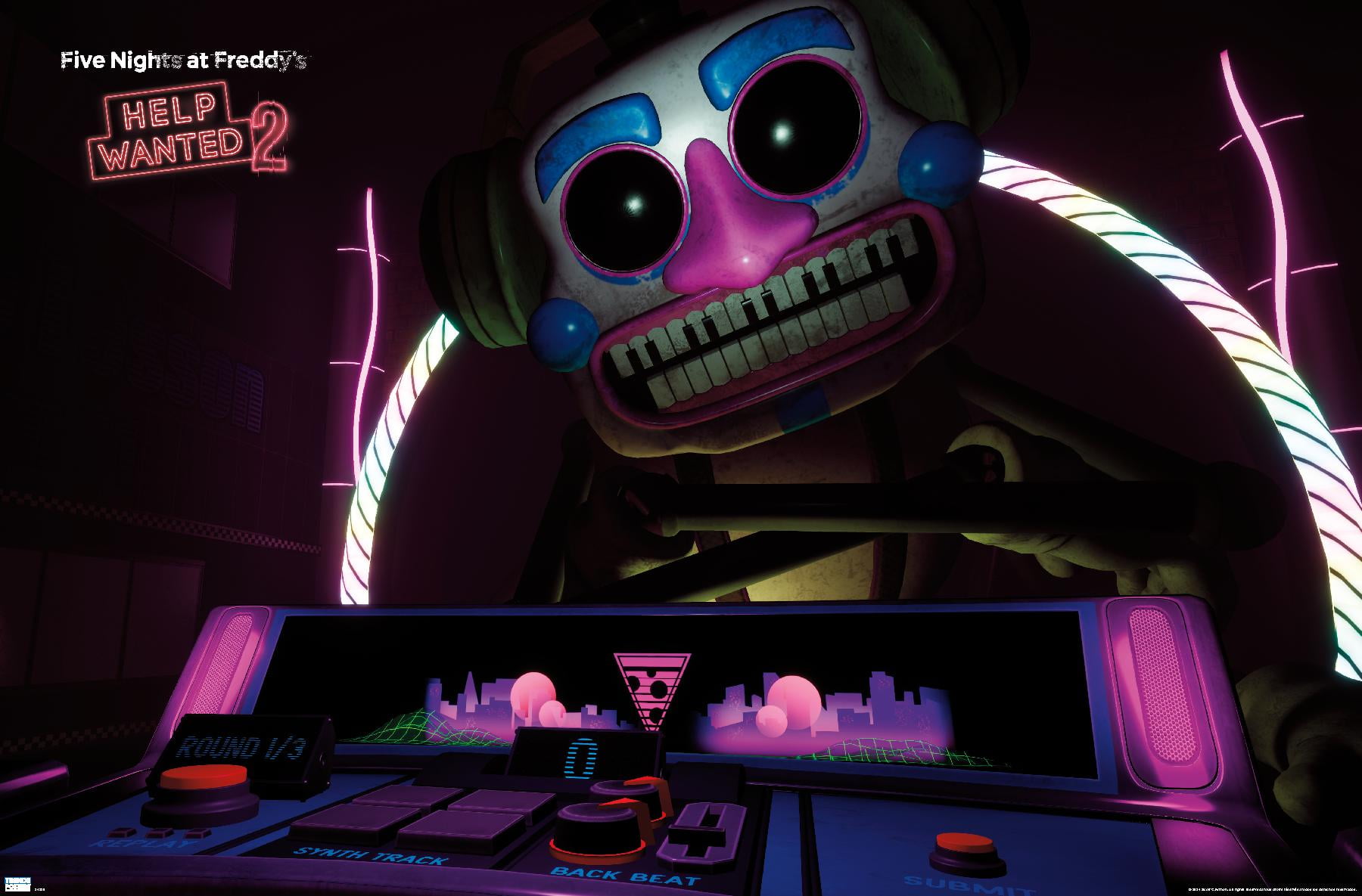 Five Nights at Freddy's: Help Wanted 2 - DJ Music Man Wall Poster, 22. ...