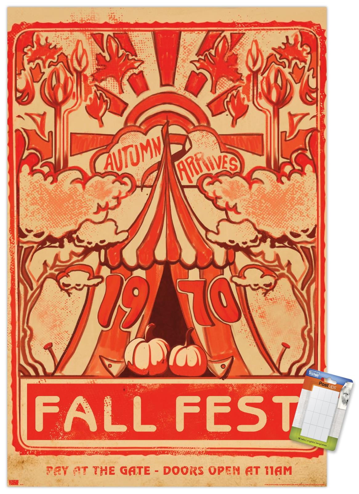 Five Nights at Freddy's: Help Wanted 2 - Fall Fest Wall Poster, 14.725 ...