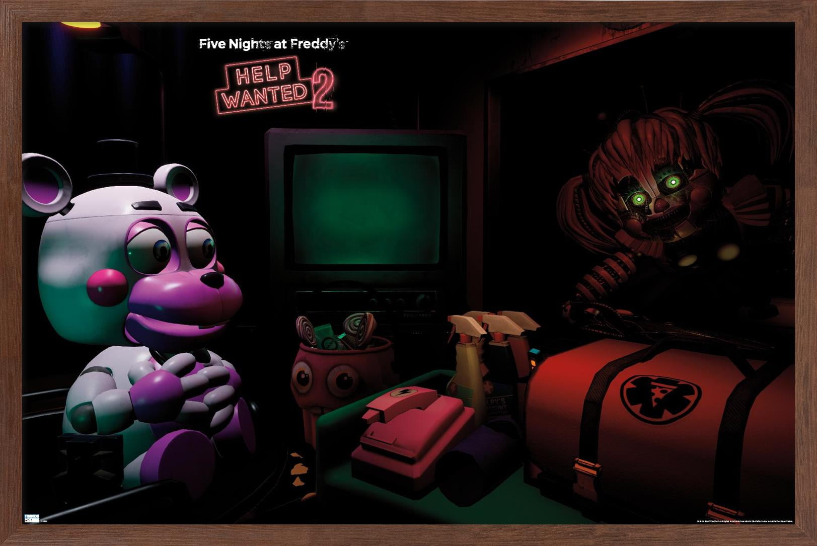 Five Nights at Freddy's: Help Wanted 2 - First Aid Wall Poster, 22.375 ...
