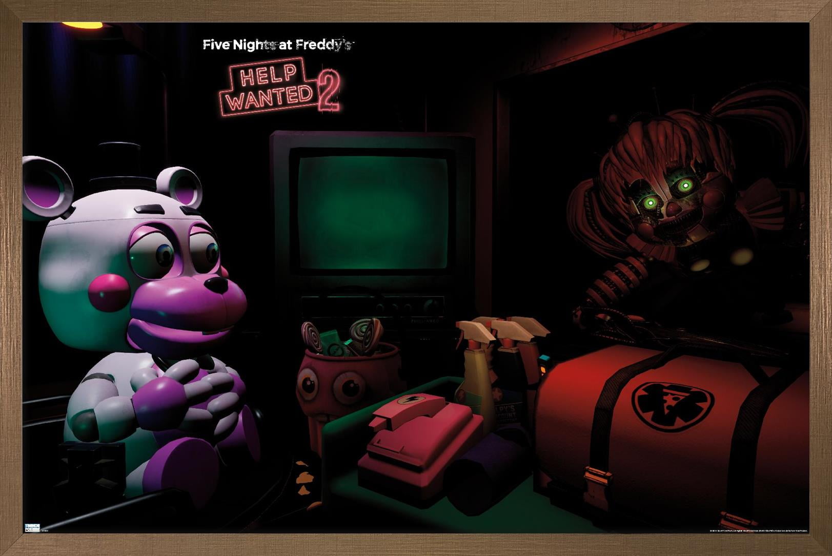Five Nights at Freddy's: Help Wanted 2 - First Aid Wall Poster, 22.375 ...