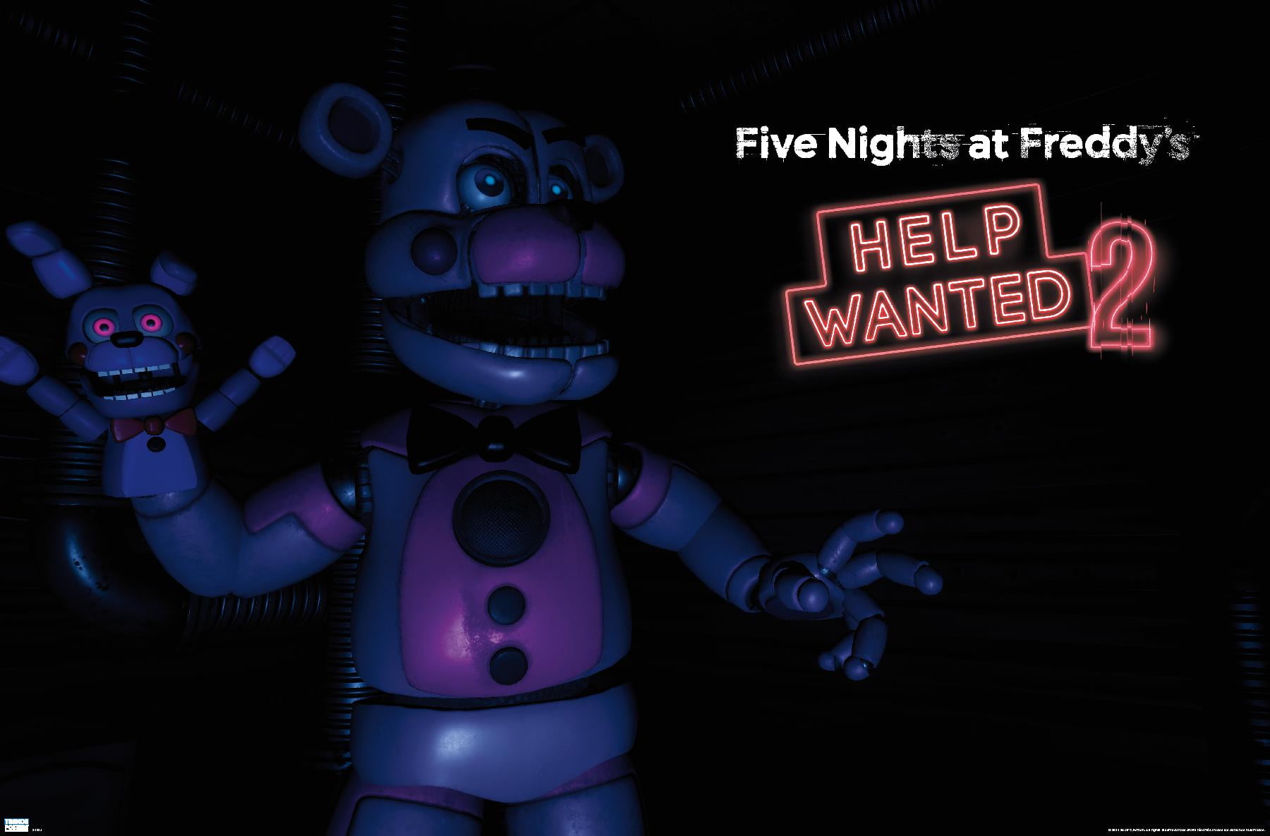 Five Nights at Freddy's: Help Wanted 2 - Funtime Freddy Wall Poster, 14 ...